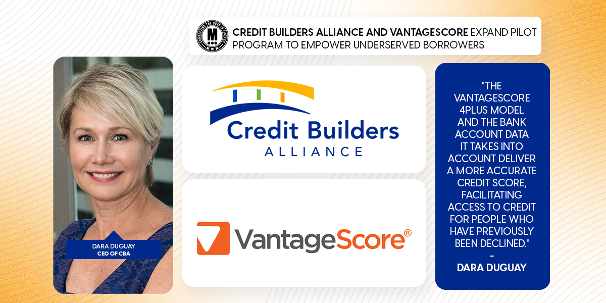 Credit Builders Alliance and VantageScore Expand Pilot Program to ...