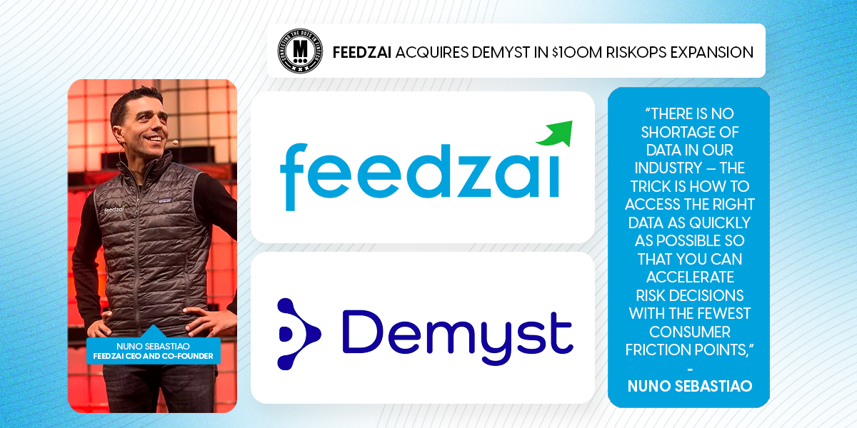 Feedzai Acquires Demyst in $100M RiskOps Expansion