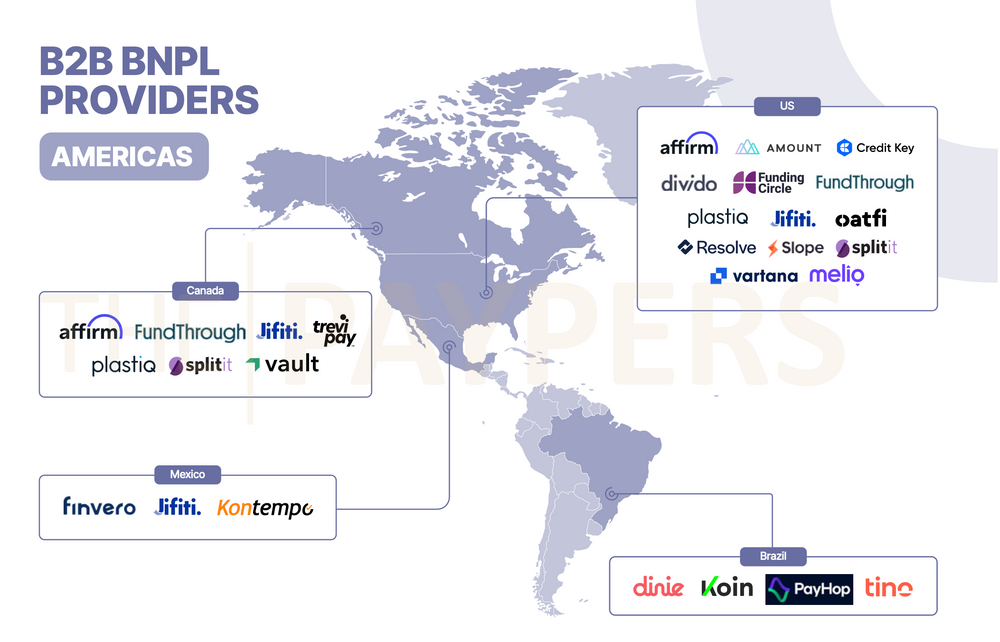 The Global Buy Now, Pay Later (BNPL) Market Map