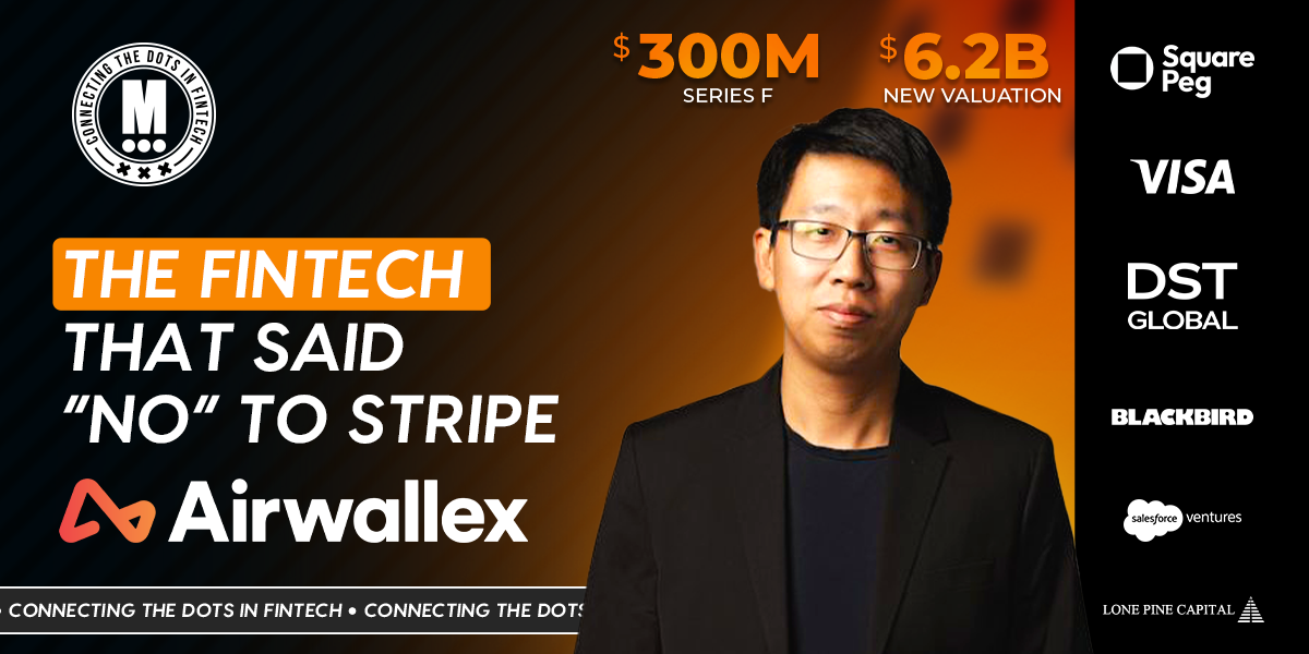 Airwallex Raises $300M, Sixfold Valuation Growth to $6.2B in Seven Years